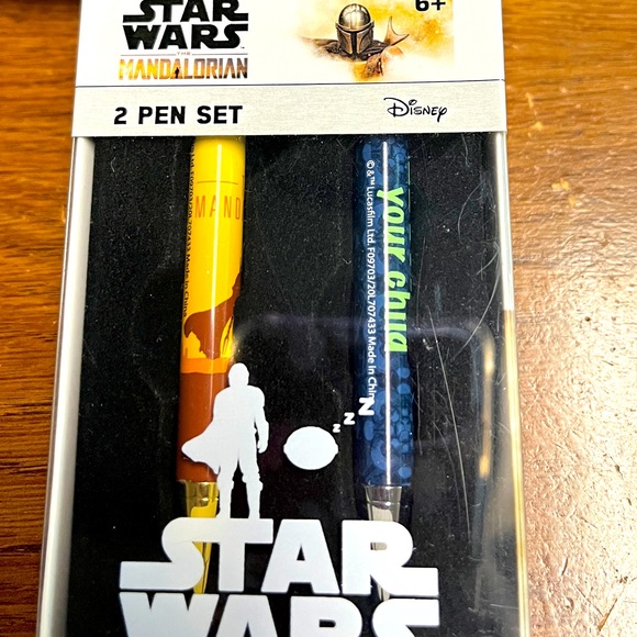 Accessories | Star Wars Mandalorian 2 Ballpoint Pen Set | Poshmark
